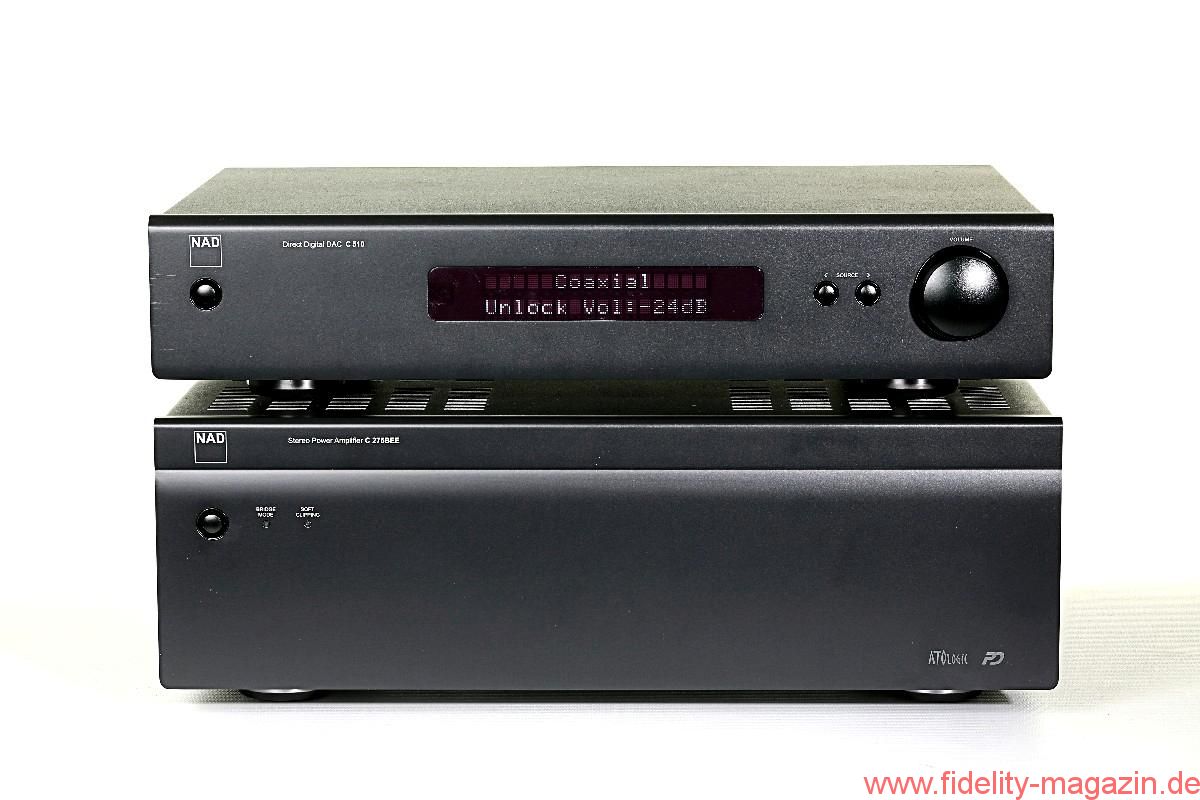 Test: NAD C 510 + NAD C 275BEE - FIDELITY online